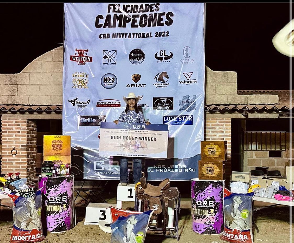 La victorense, María Malibrán es campeona en torneo de rodeo - AUDAZNEWS